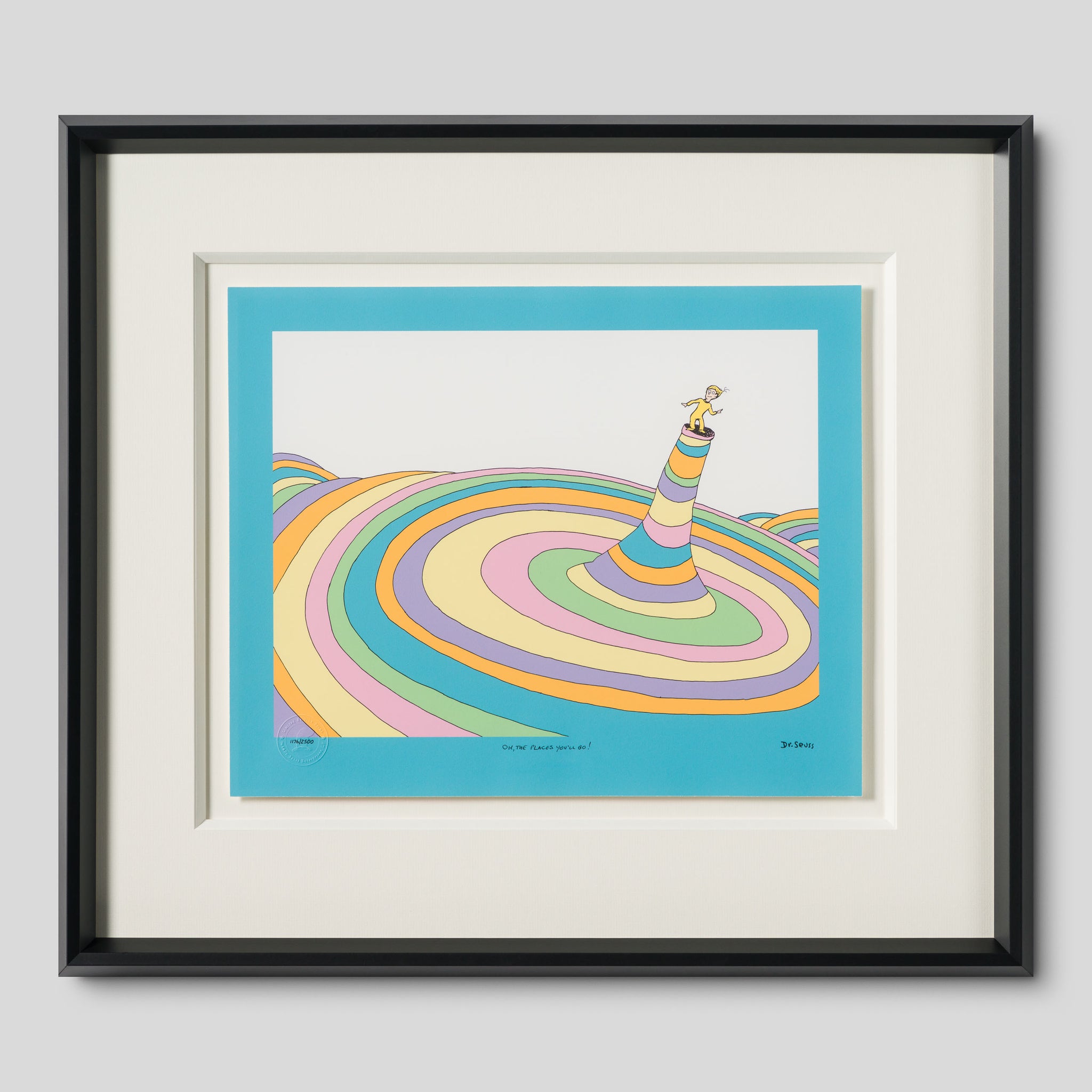 Oh, The places you’ll go - Cover Illustration | Dr. Seuss