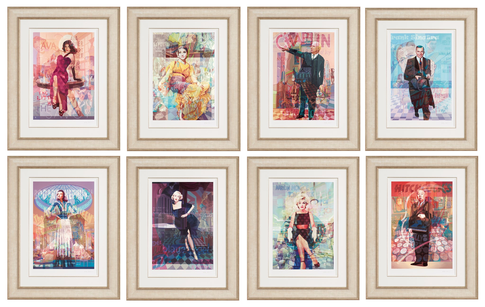 A Time For Reflection: The Savoy Suite - Portfolio Set (Framed) | Stuart McAlpine Miller