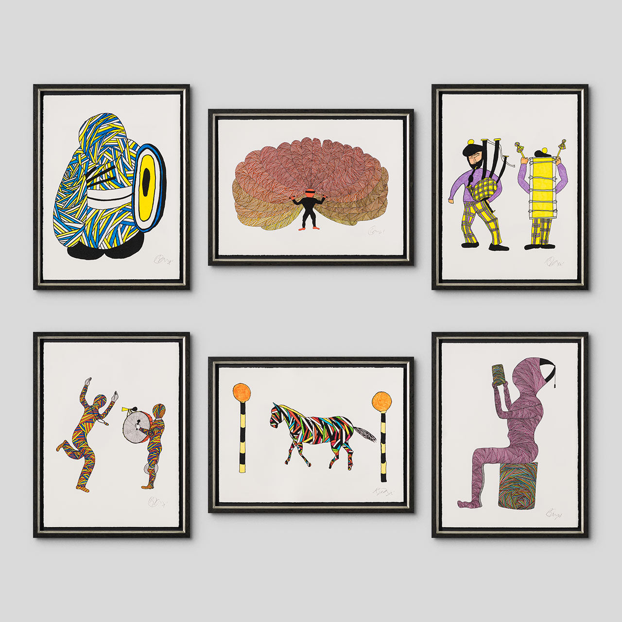 Autumn 2024 | Framed Set of Six | Billy Connolly