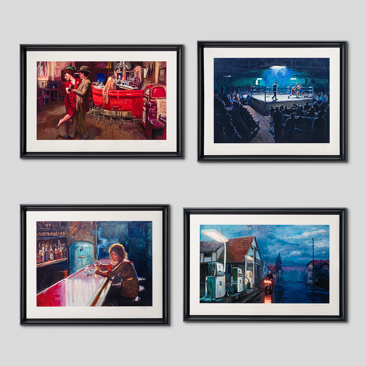 Deep Focus - Set of 4 Editions (Framed Set) | Bob Dylan