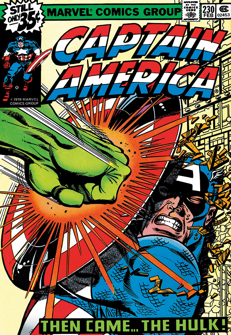 Captain America #230 - Then Came…The Hulk! | Marvel