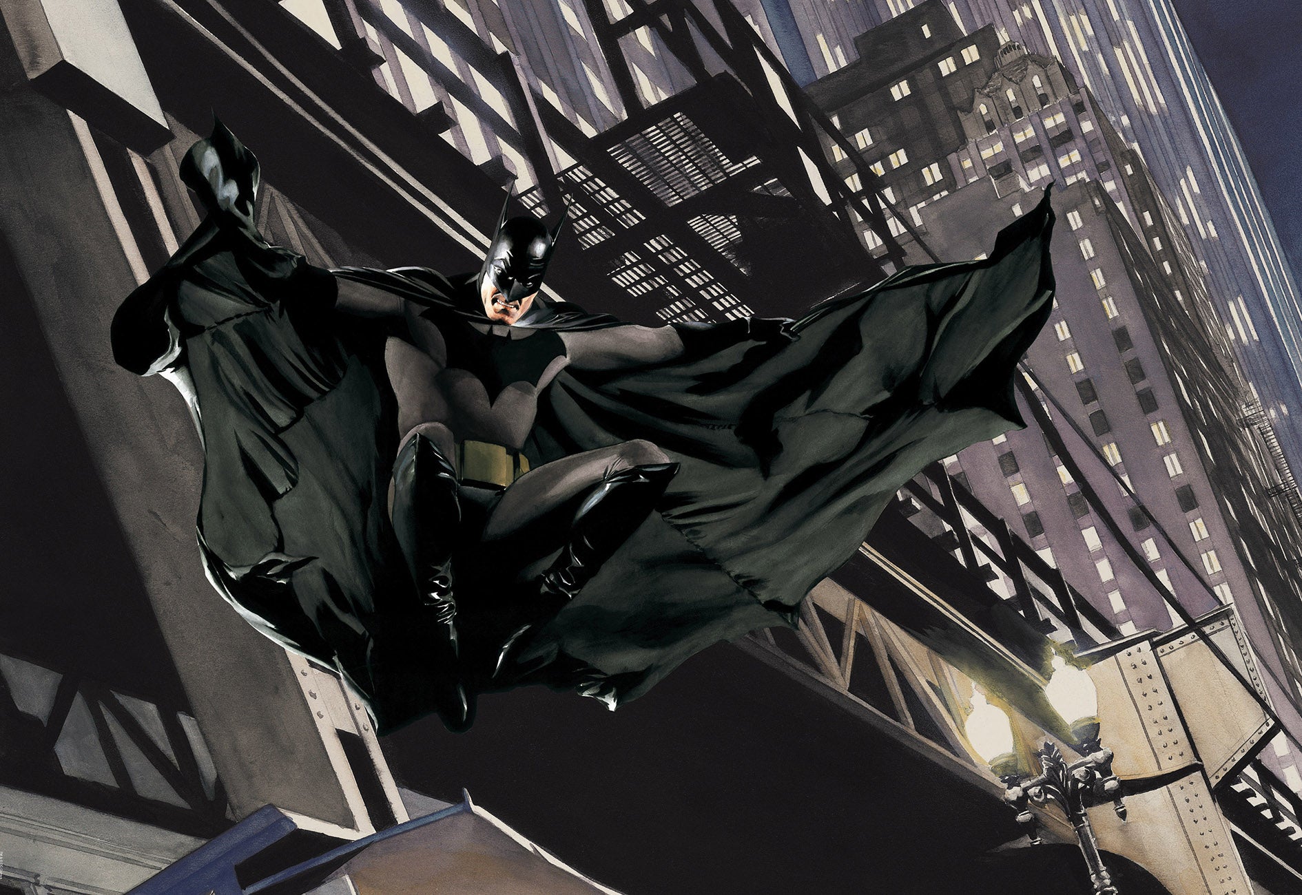 Descent on Gotham | Alex Ross