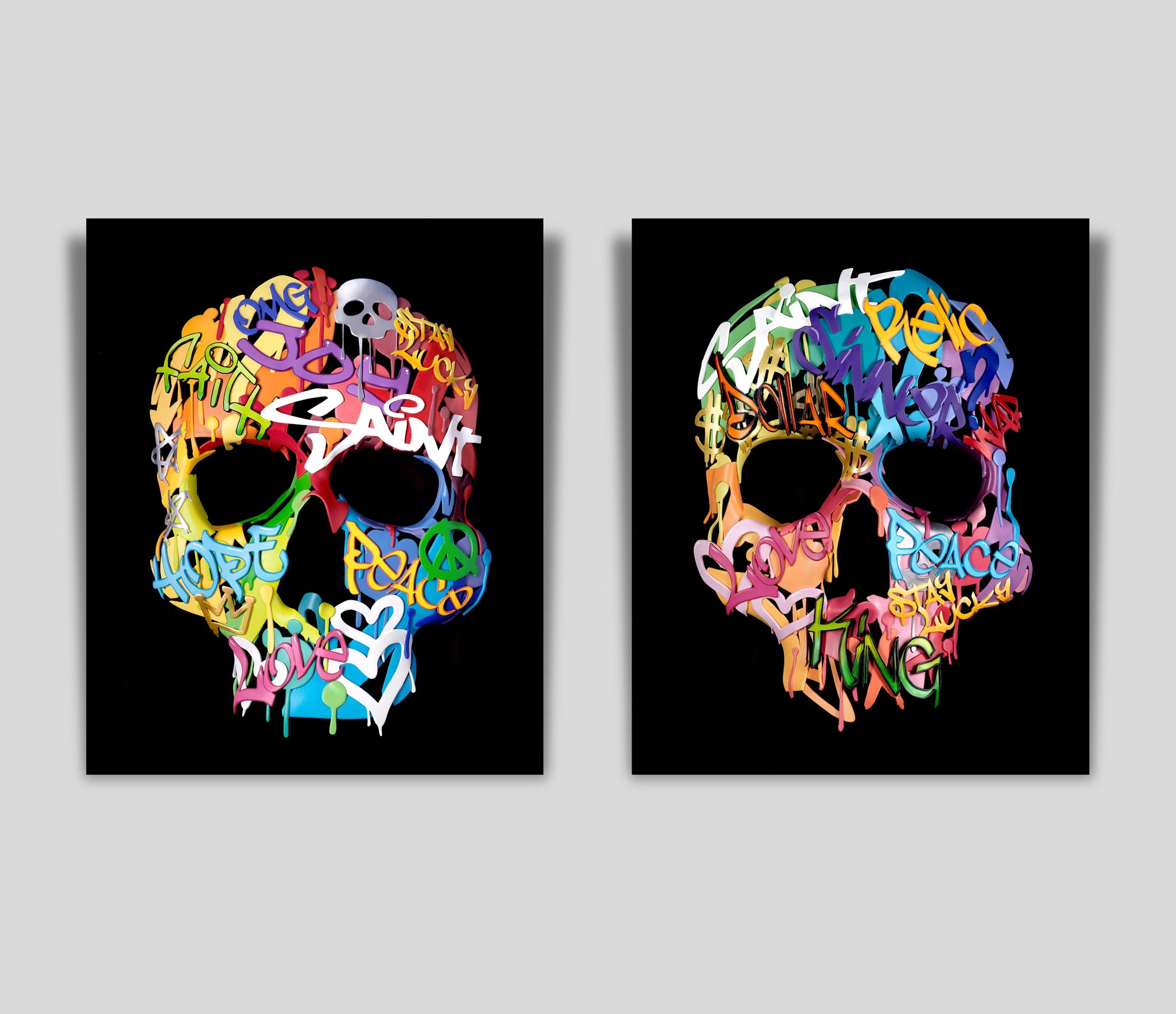 In The Empty Spaces (Set of Two - Look Into My Eyes I & II) | Dan Lane