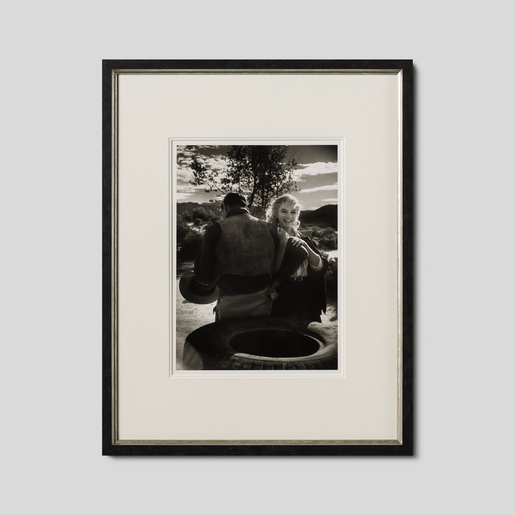 Marilyn learning from Clark Gable | 10A | Eve Arnold