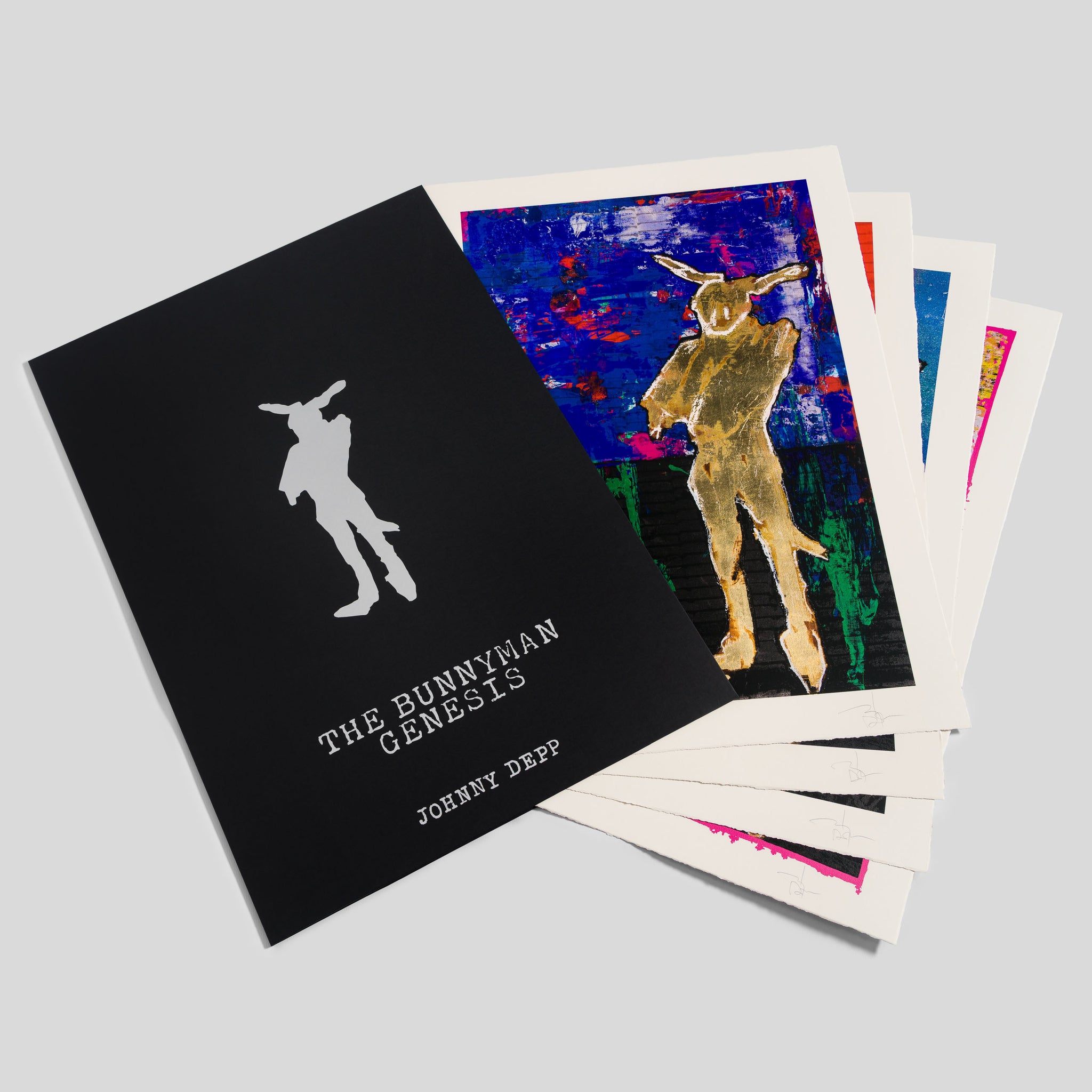 The Bunnyman Genesis – Unframed Portfolio of Four | Johnny Depp