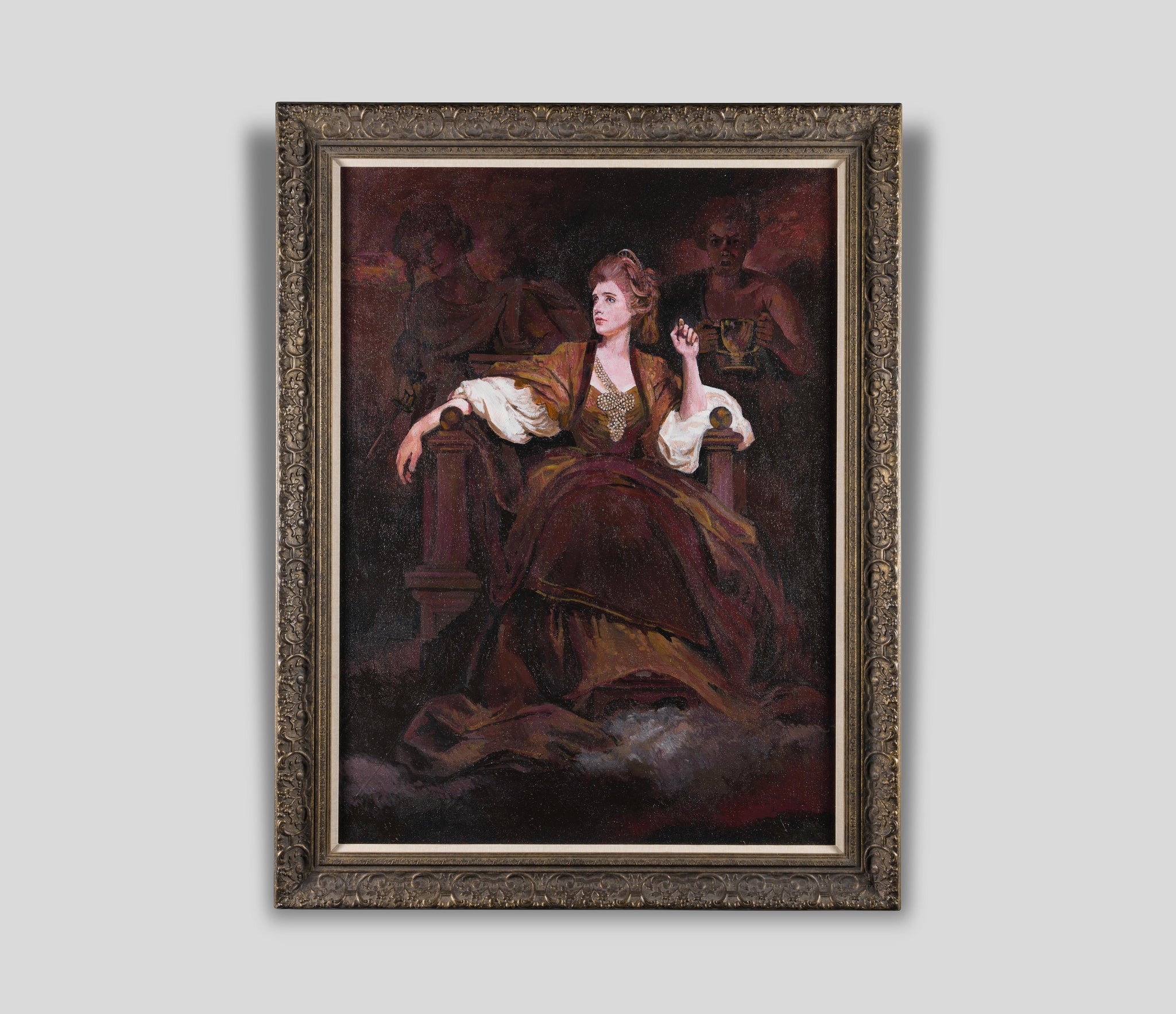 Sarah Siddons As The Tragic Muse (Joshua Reynolds) | John Myatt