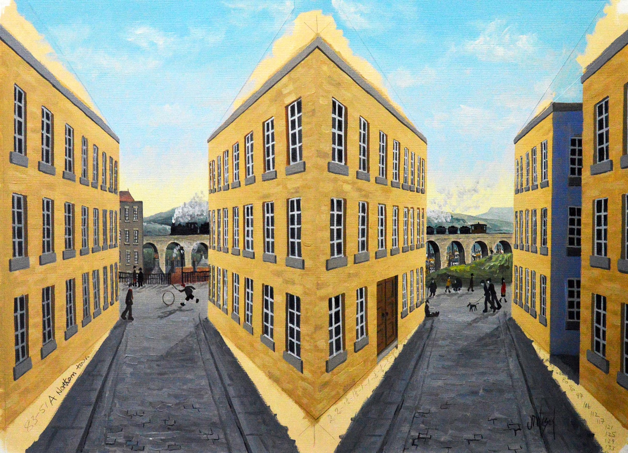 A Northern Town (3D) | John D Wilson