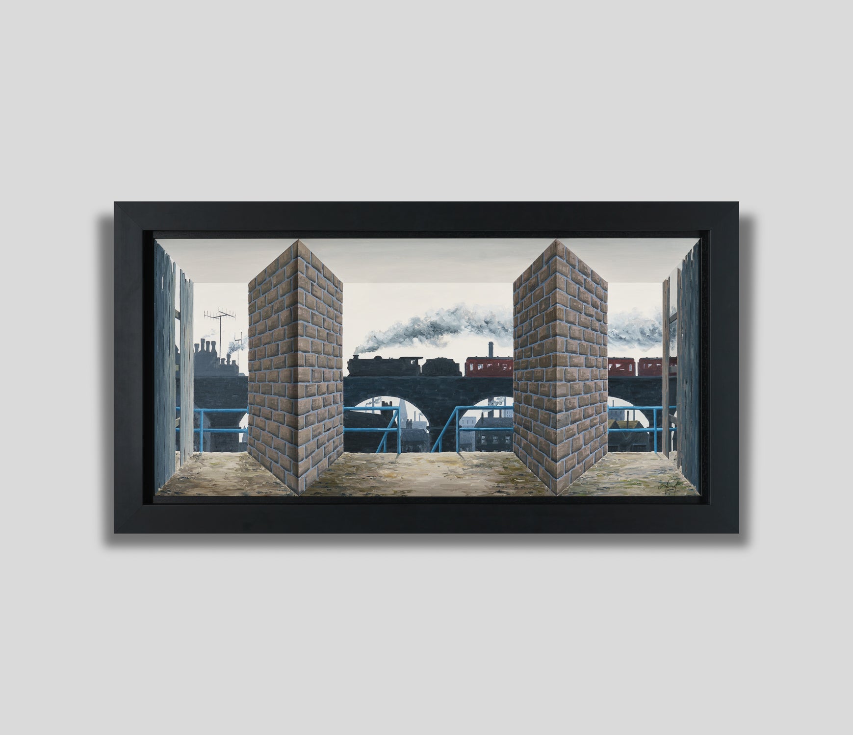 Railway Cutting 3D | John D Wilson