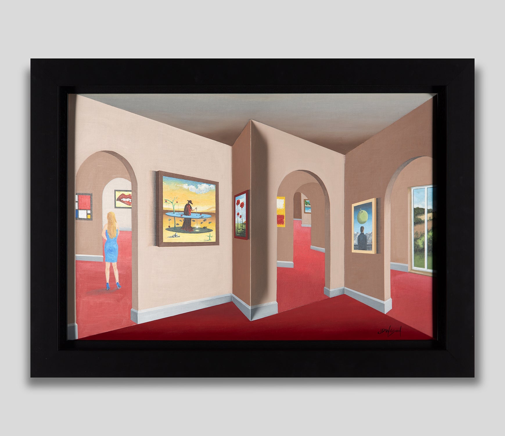 A Labyrinth Of Art (3D) | John D Wilson