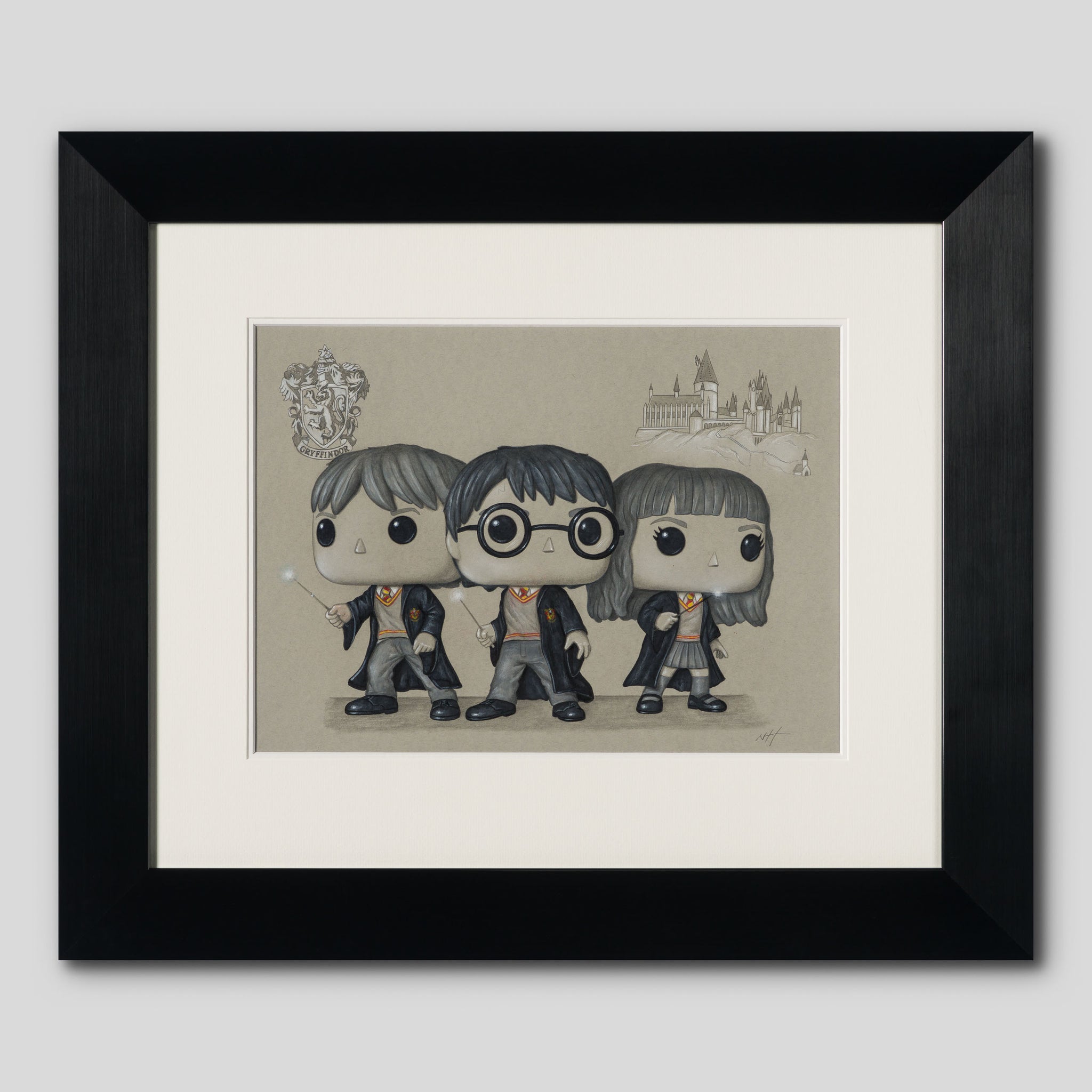 Harry, Hermoine & Ron | Nigel Humphries