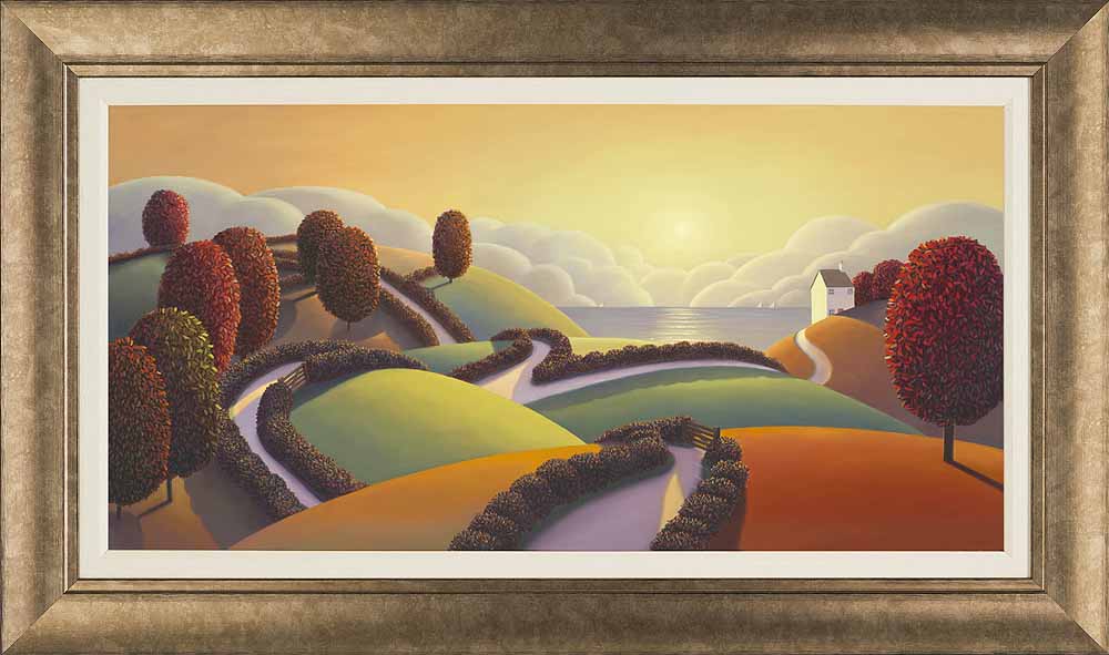 Sea View Across The Hills | Paul Corfield