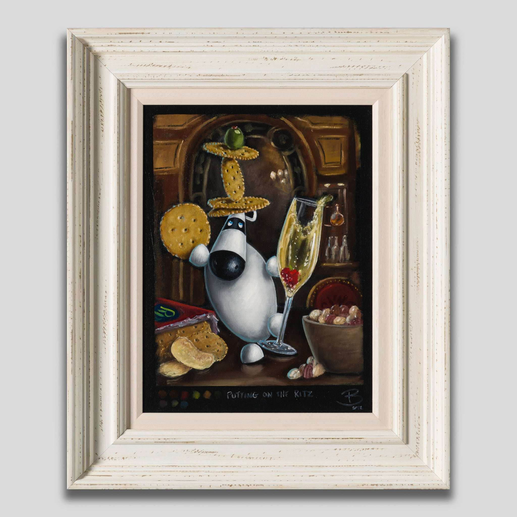 Putting On The Ritz (Oil Sketch) | Peter Smith