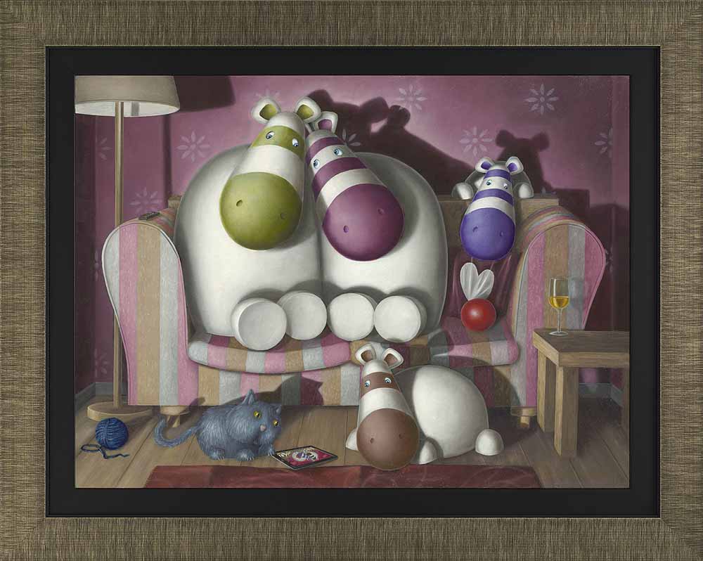 Our House - Canvas On Board | Peter Smith