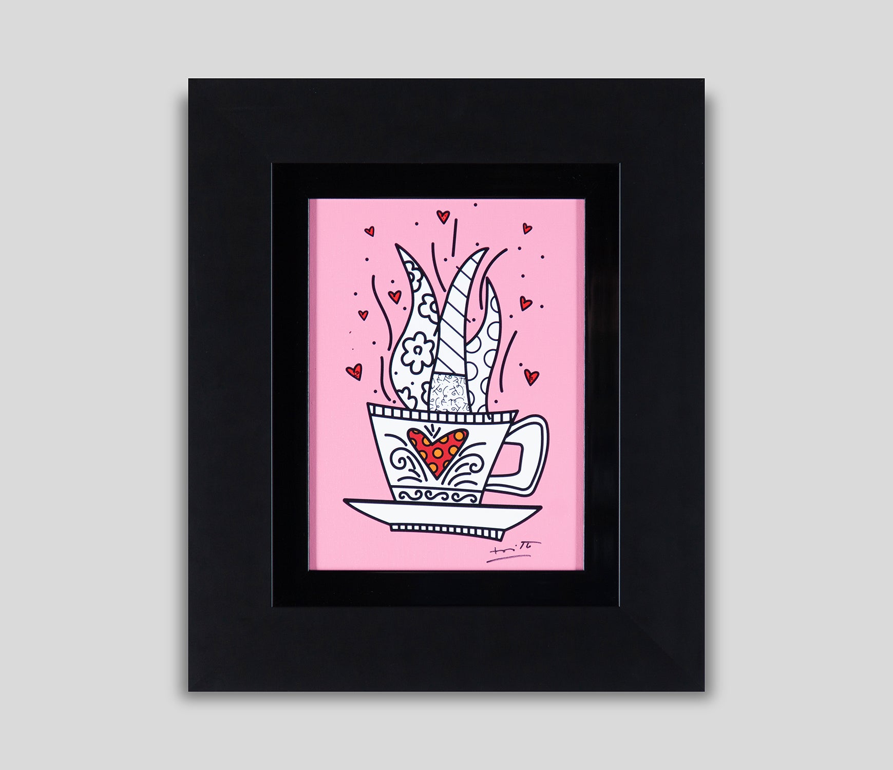 Good Morning (Pink) (Ed No.2) | Romero Britto