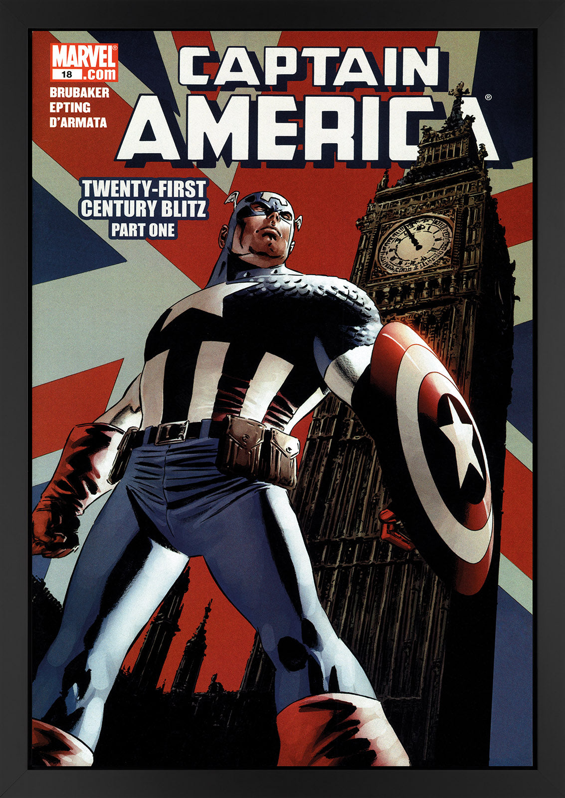 Captain America #18 - Twenty-First Century Blitz