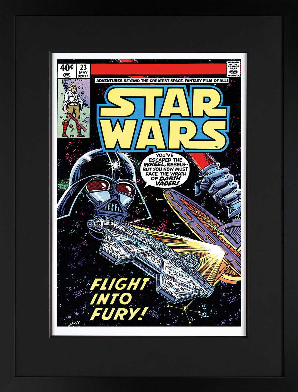 Star Wars #23 - Flight Into Fury - Giclée on Paper | Marvel
