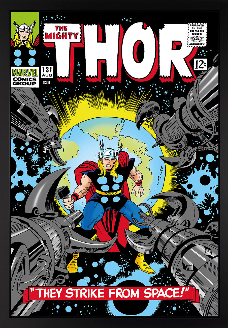 The Mighty Thor #131 - They Strike From Space! - Boxed Canvas Edition ...