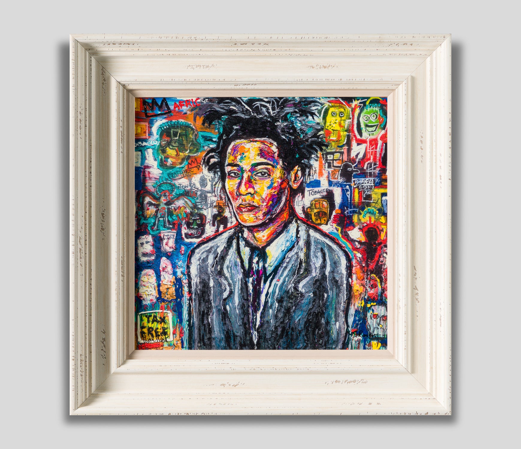 Basquiat | Boxed Canvas | Scarlett Raven and Marc Marot