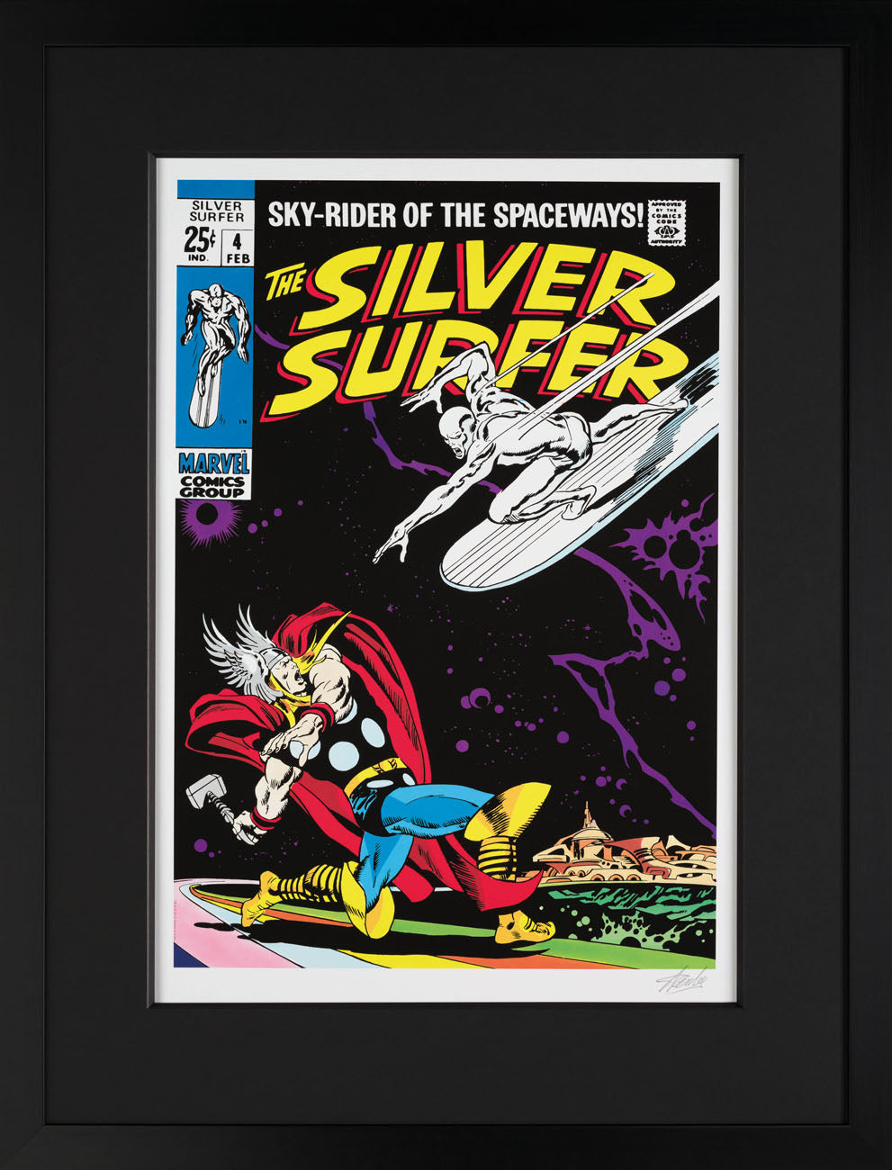 The Silver Surfer #4 - Giclee on Paper Edition | Marvel