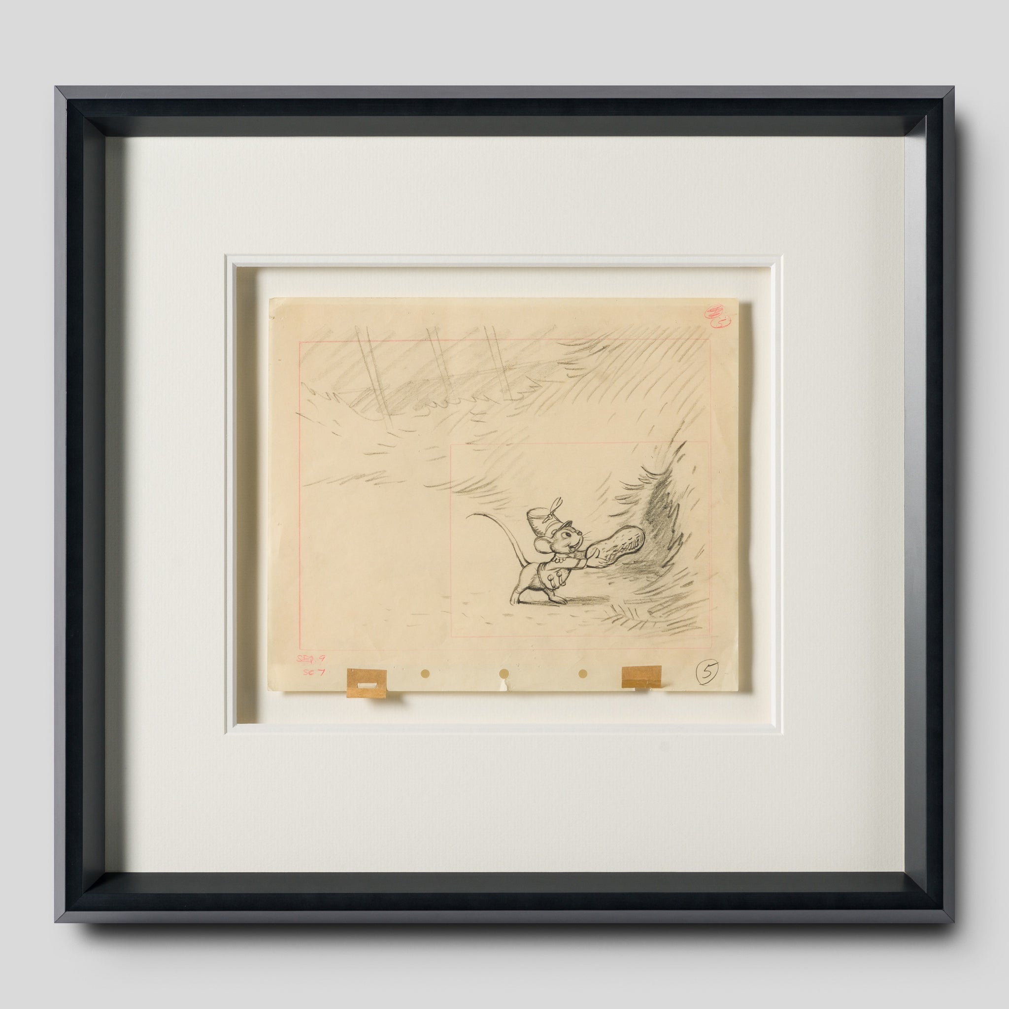 Timothy Mouse #5 Layout Drawing | Disney Vintage